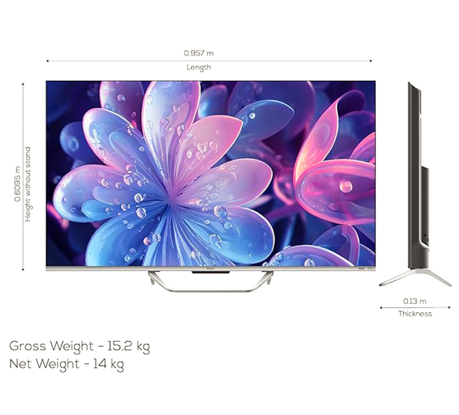 Haier 43 inch QLED Smart Google TV (43S800QT)