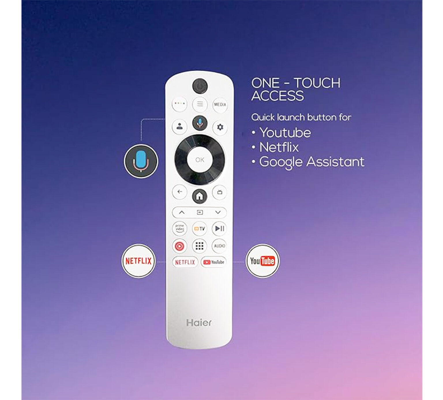 Haier 43 inch QLED Smart Google TV (43S800QT)