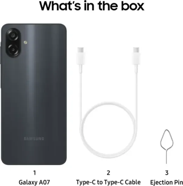 Samsung Galaxy A07 LTE with 90Hz Display & 50MP Camera